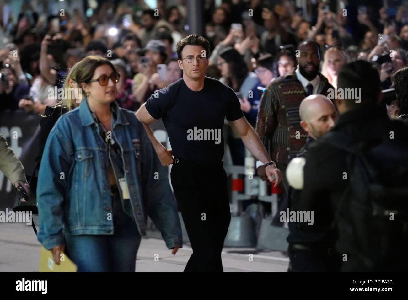Chris Evans attends the premiere of "Sacrifice" at the Princess of ...