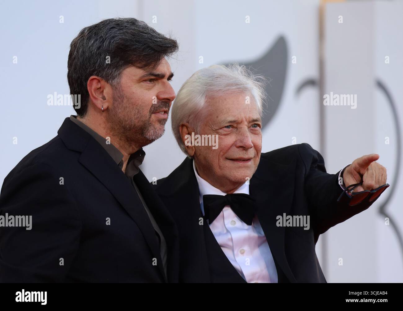 Venice, Italy, 6th September, 2025. Nino D’Angelo and Toni D’Angelo ...