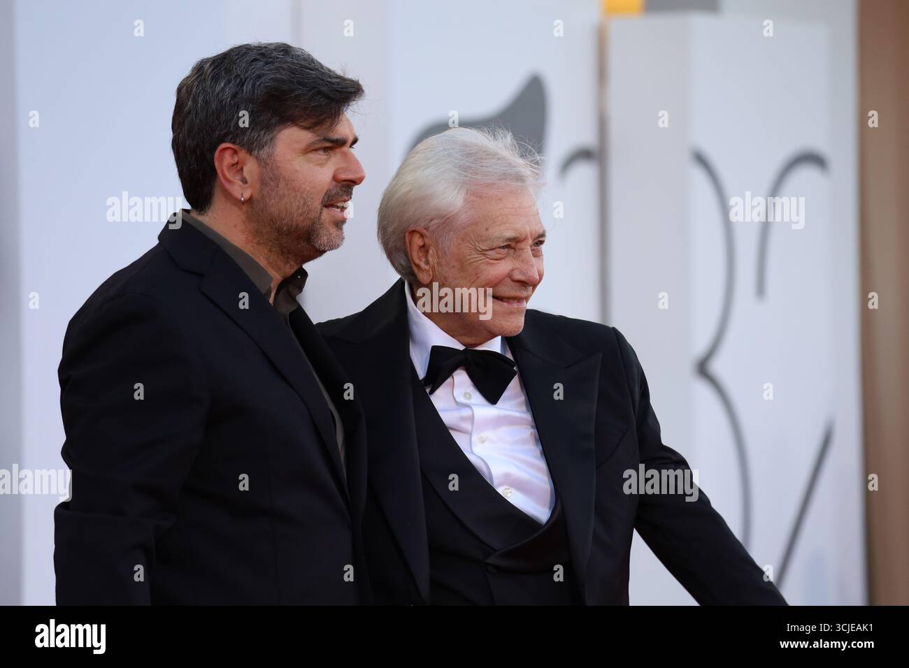 Venice, Italy, 6th September, 2025. Nino D’Angelo and Toni D’Angelo ...