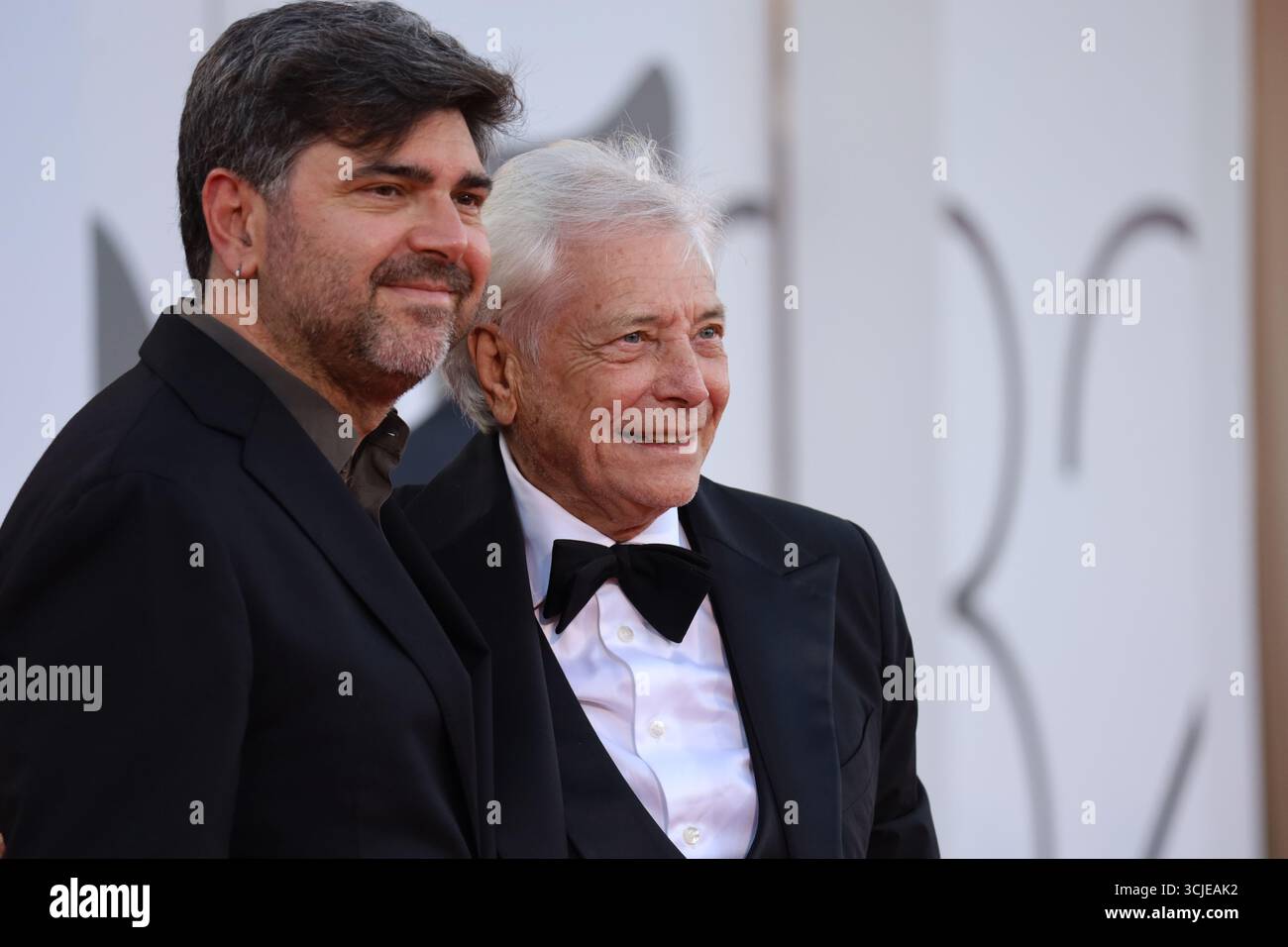 Venice, Italy, 6th September, 2025. Nino D’Angelo and Toni D’Angelo ...