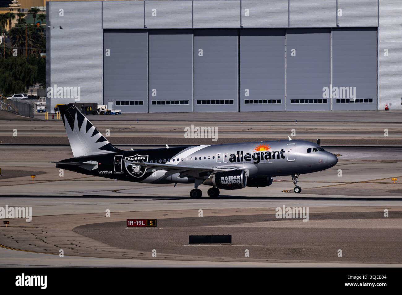 Harry Reid Airport 8-31-2025 Las Vegas NV USA Allegiant Airlines Airbus ...