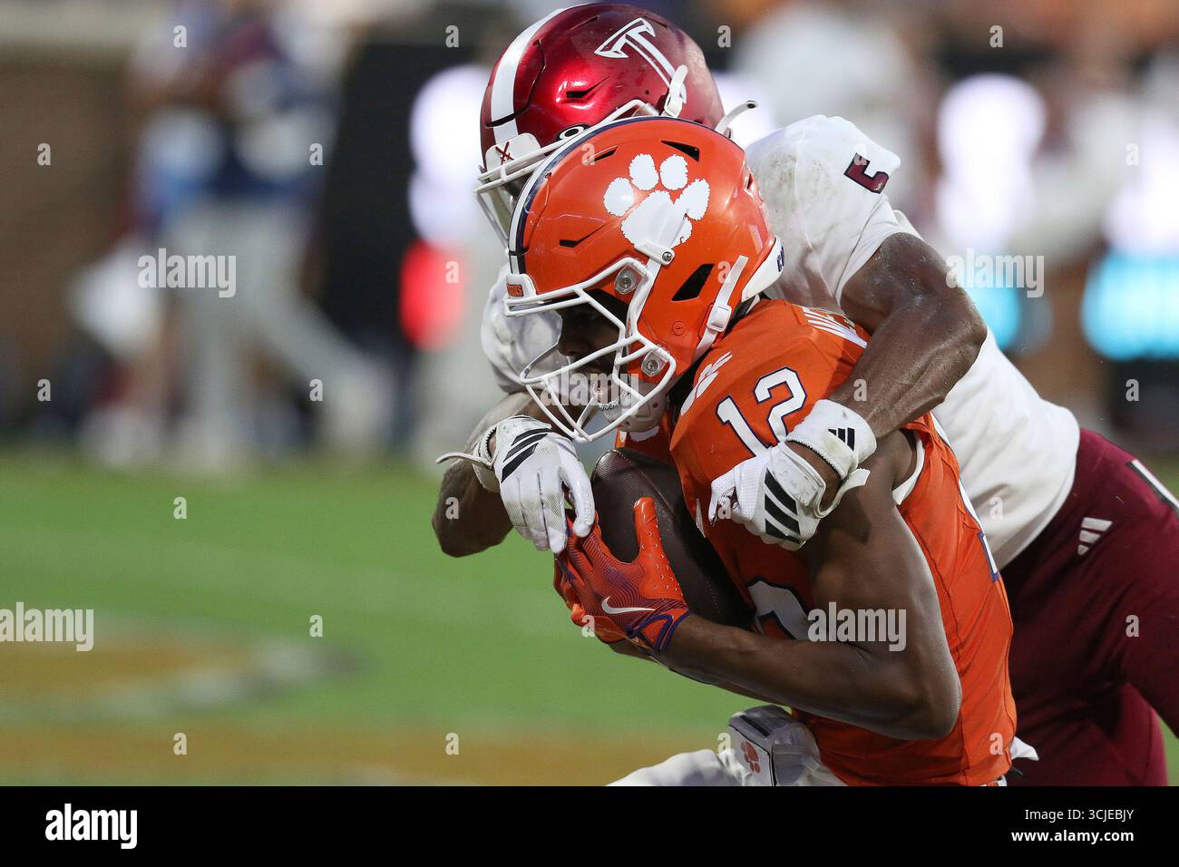 CLEMSON, SC - SEPTEMBER 06: Clemson Tigers wide receiver Bryant Wesco ...