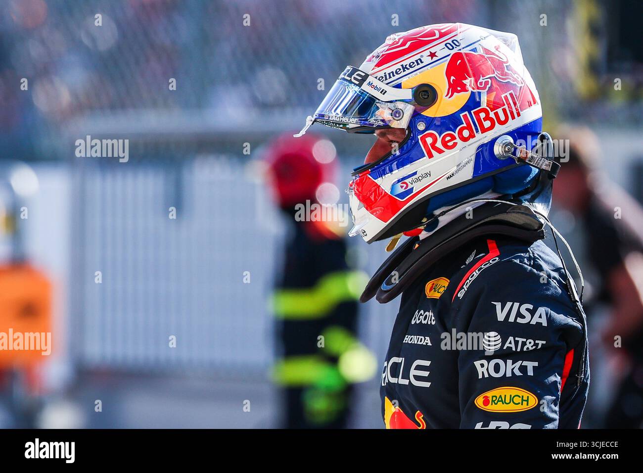 Max Verstappen of Netherlands and Oracle Red Bull Racing EB21 (1 ...