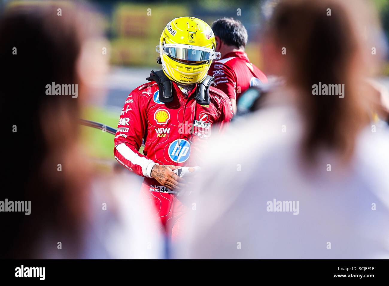 Lewis Hamilton of United Kingdom and Scuderia Ferrari HP SF-25 (44 ...