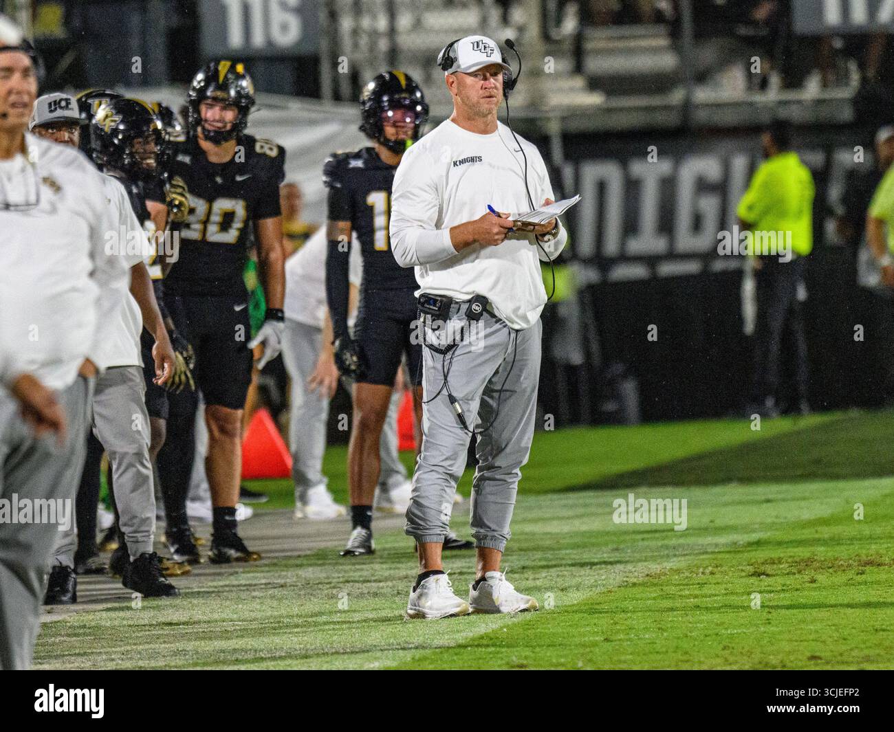 September 6, 2025: UCF Knights head coach Scott Frost in the first ...