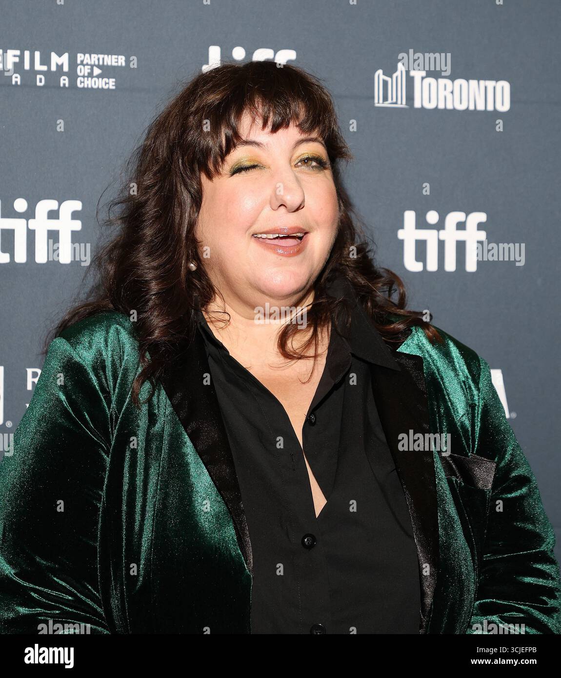 Ashlie Atkinson attends the premiere of "Steve" during the 2025 Toronto ...