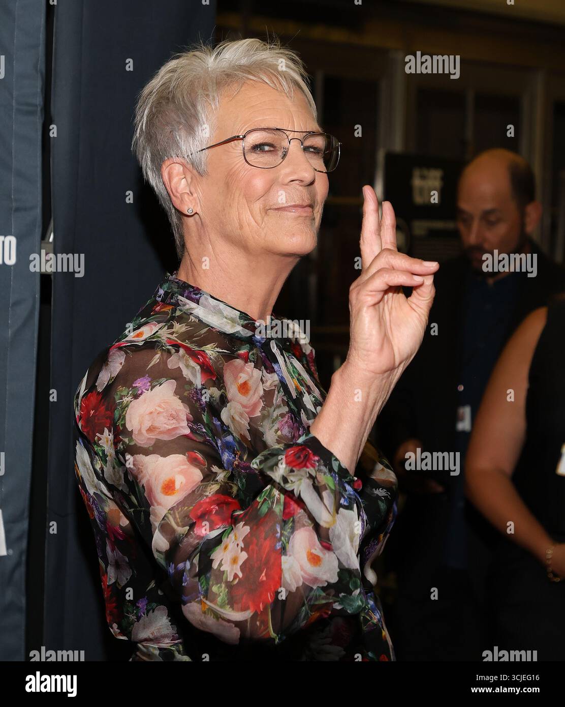 Jamie Lee Curtis attends the premiere of "Steve" during the 2025 ...