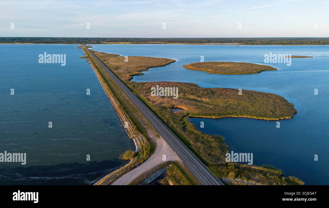 Causeway muhu island hi-res stock photography and images - Alamy