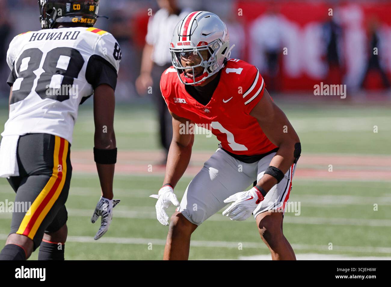 Ohio State defensive back Davison Igbinosun plays against Grambling ...