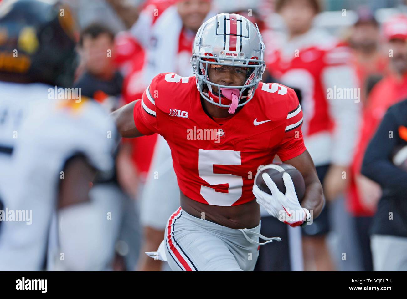 Ohio State receiver Mylan Graham plays against Grambling State during ...