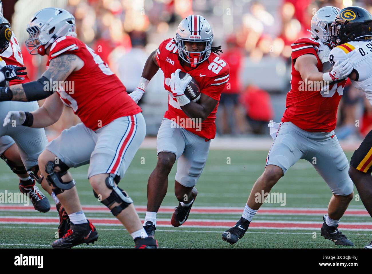 Ohio State running back Bo Jackson plays against Grambling State during ...