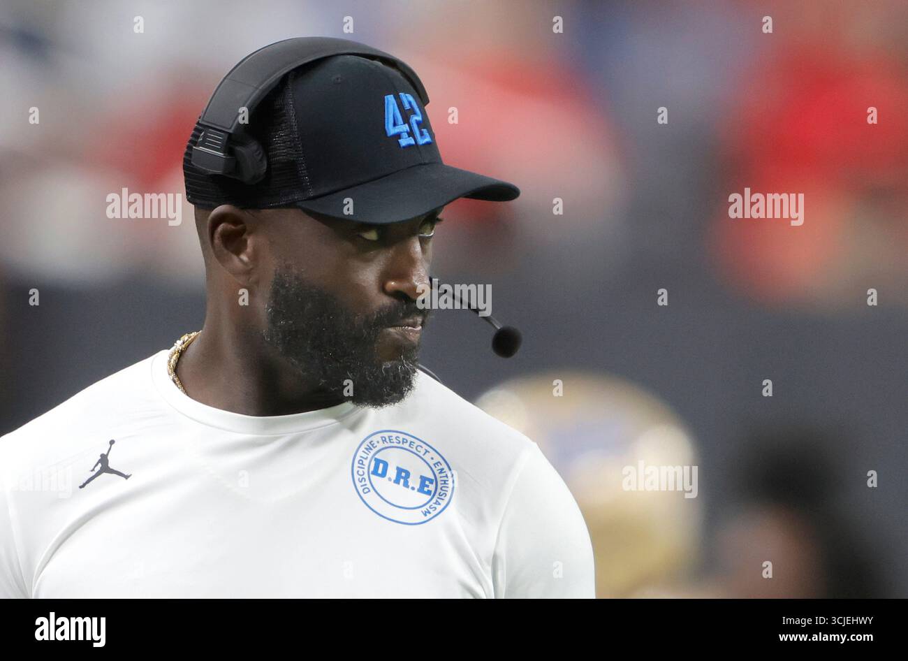 UCLA head coach DeShaun Foster watches as his team plays UNLV during ...