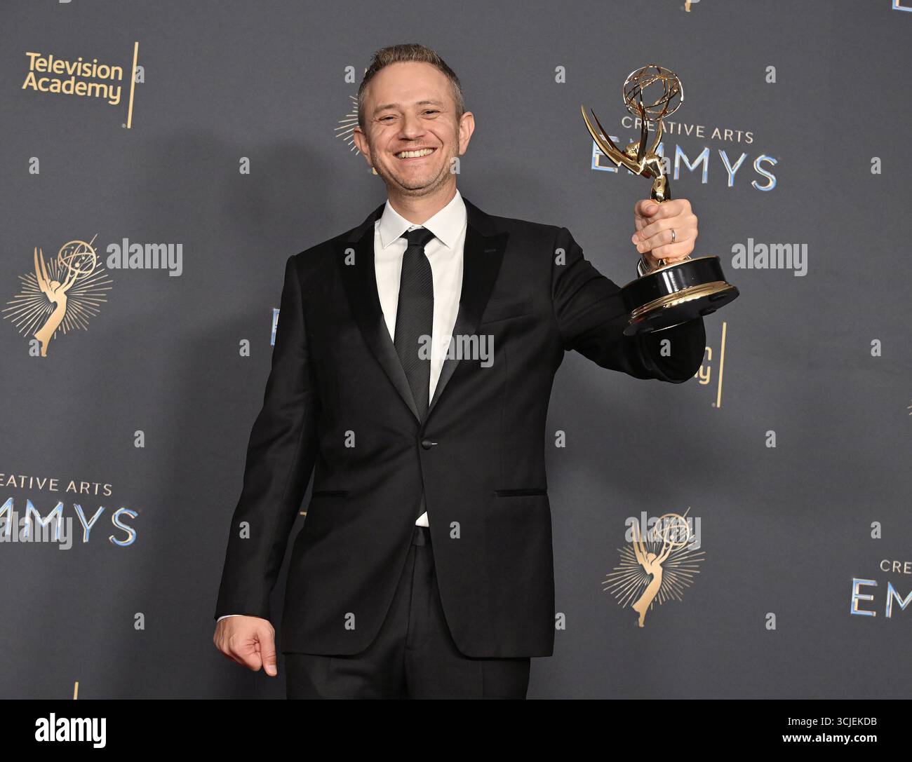 Los Angeles, USA. 06th Sep, 2025. Gabe Hilfer in the pressroom at the ...