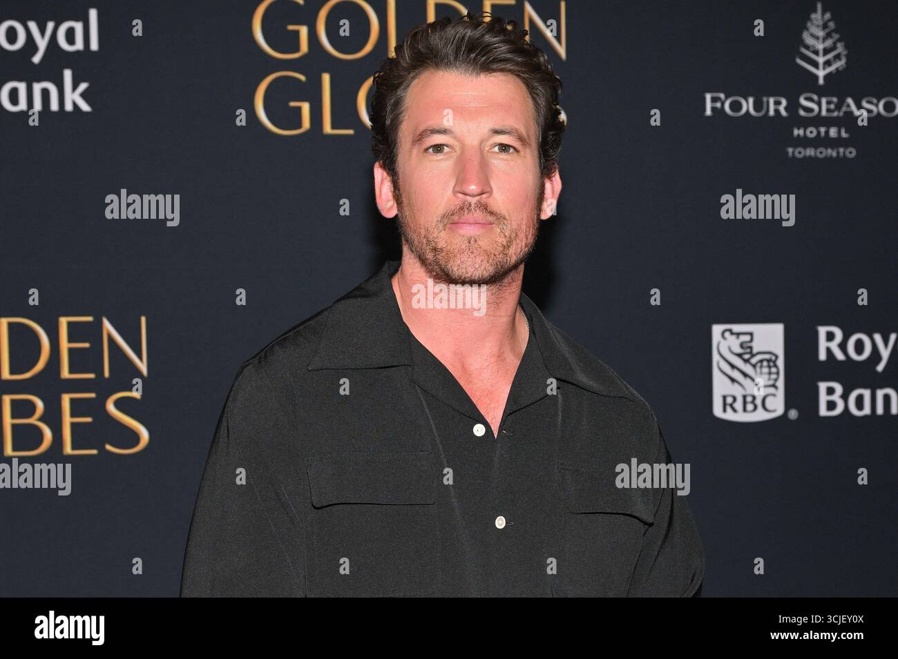 Miles Teller attending the Road To The Golden Globes party ahead of ...