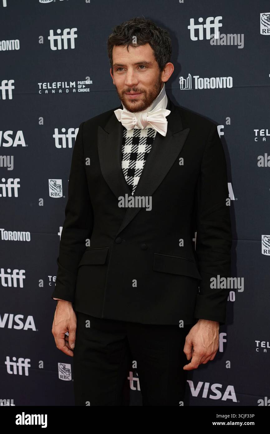 Josh O'Connor attends the red carpet for the 'Wake Up Dead Man: A ...