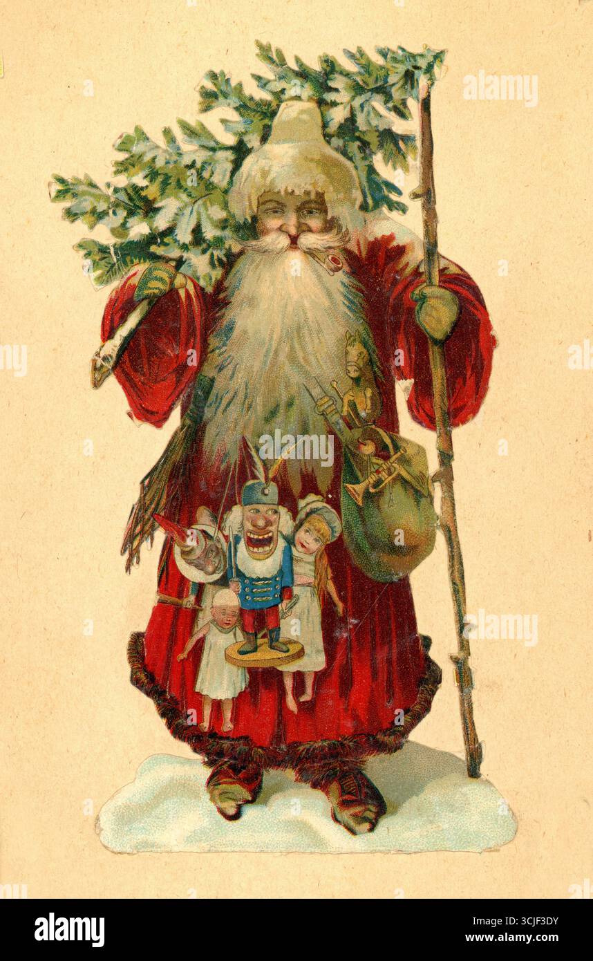 Victorian father christmas hi-res stock photography and images - Alamy