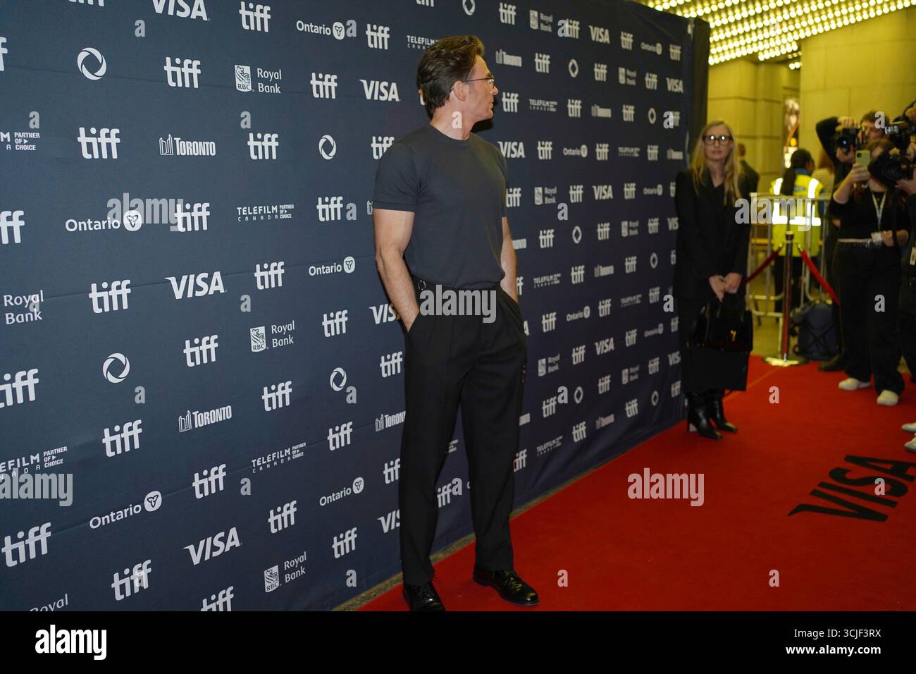 Chris Evans attends the red carpet for the ‘Sacrifice’ premiere during the 2025 Toronto ...