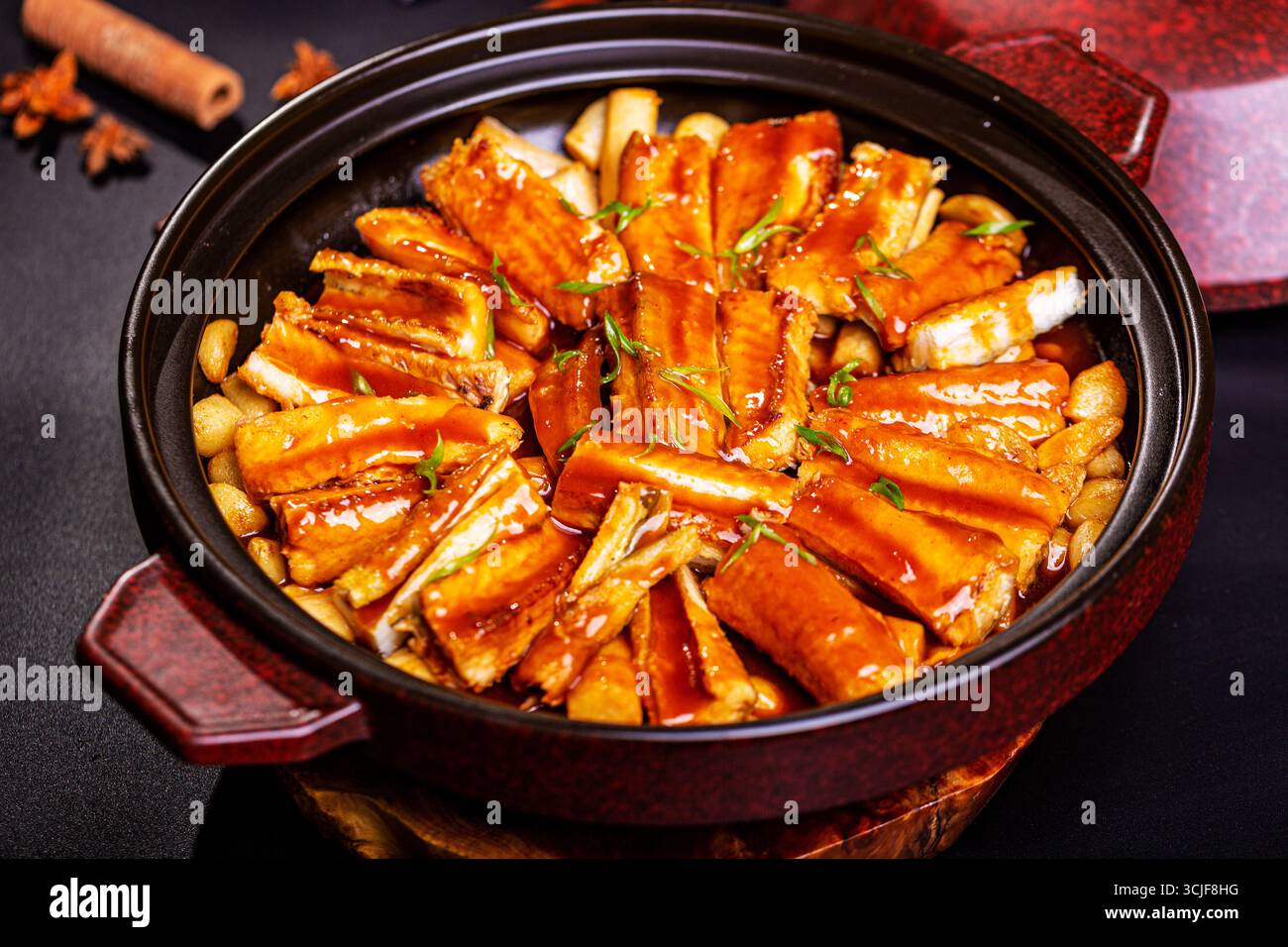 Glazed eel hi-res stock photography and images - Alamy