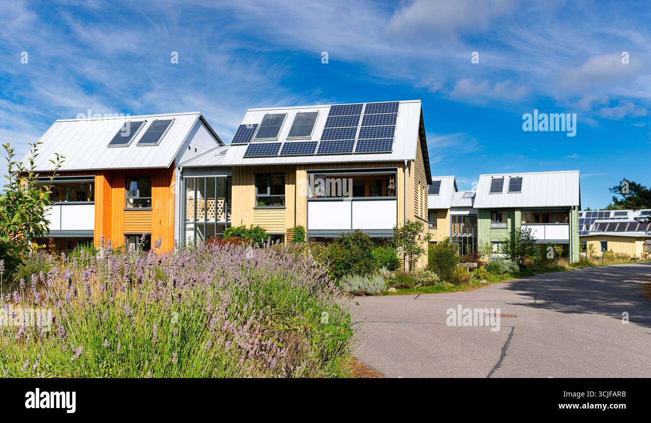 Findhorn Foundation Moray Scotland Ecovillage the houses of East and ...
