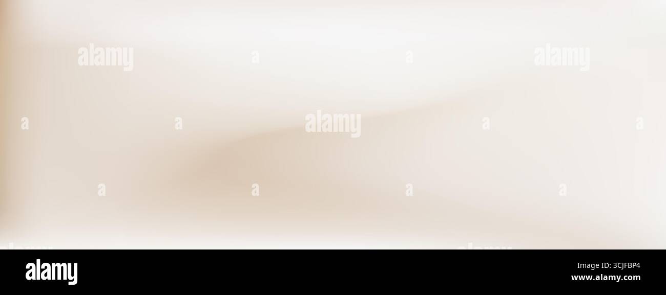 Soft pearl cream and nacreous minimalistic banner. Smooth pale ecru ...