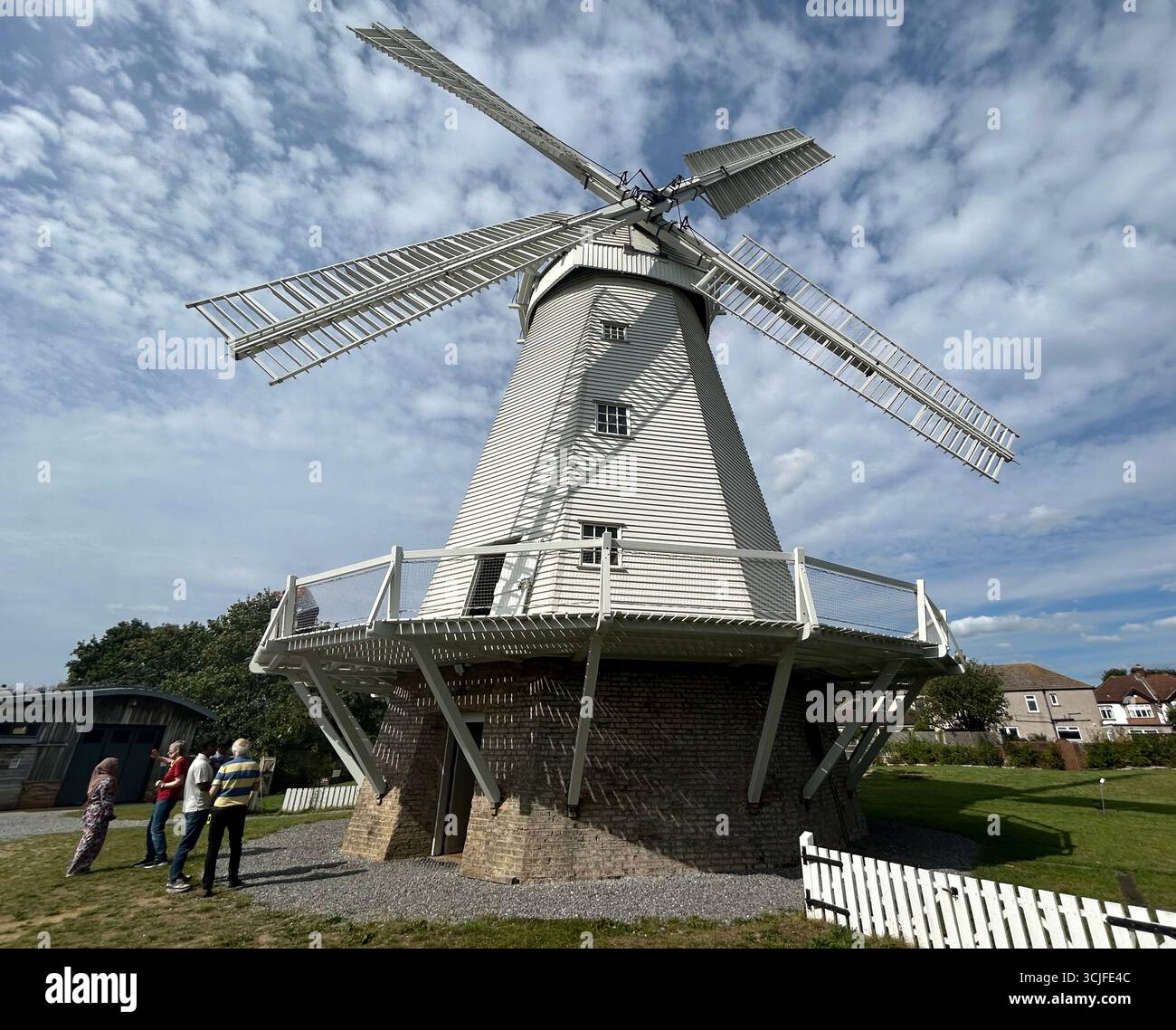 Upminster Windmill is a Grade II* listed smock mill built in 1803 by ...