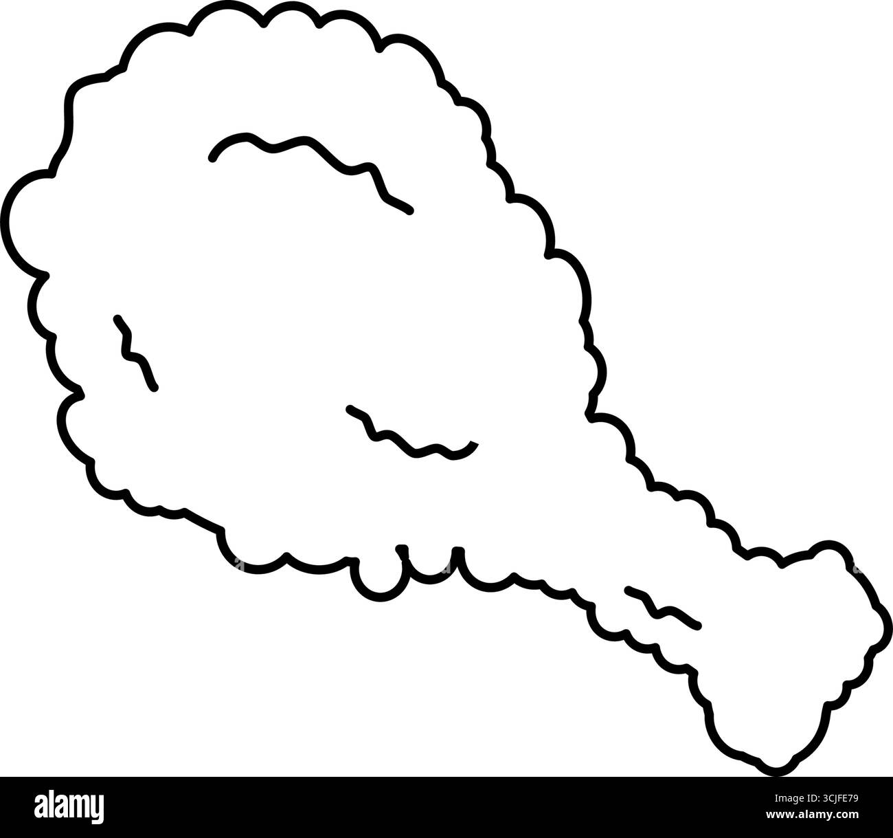 Yummy fried crispy chicken Black and White Stock Photos & Images - Alamy