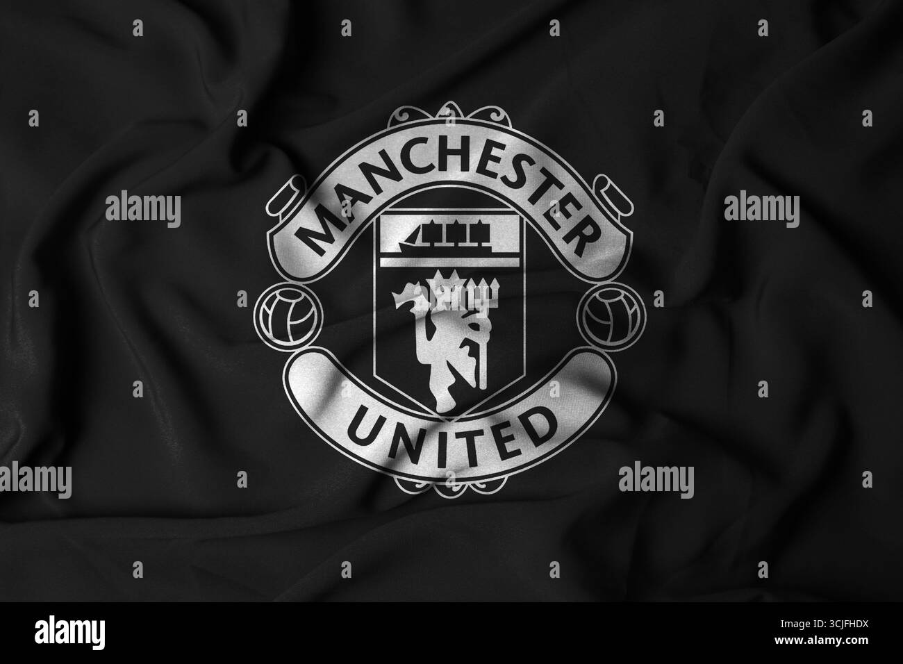Manchester united badge hi-res stock photography and images - Alamy