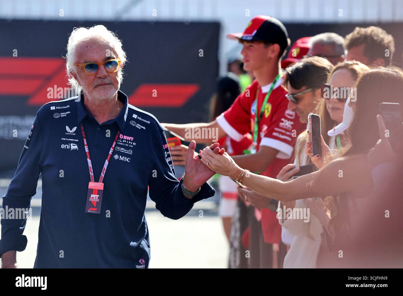 Flavio Briatore (ITA) Alpine F1 Team Executive Advisor. 07.09.2025 ...