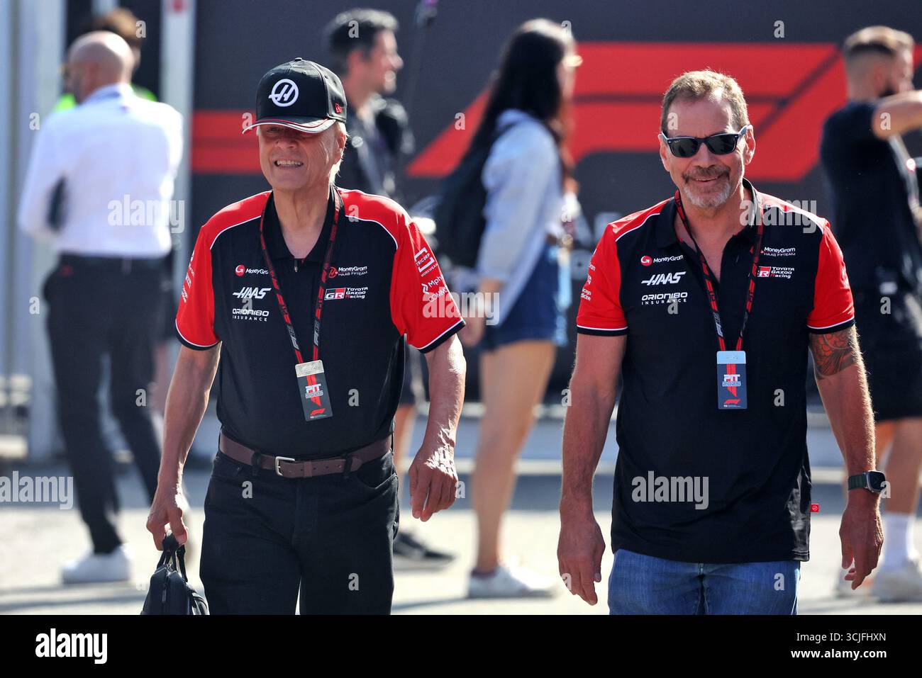 Gene Haas (USA) Haas Automotion President (Left). 07.09.2025. Formula 1 ...