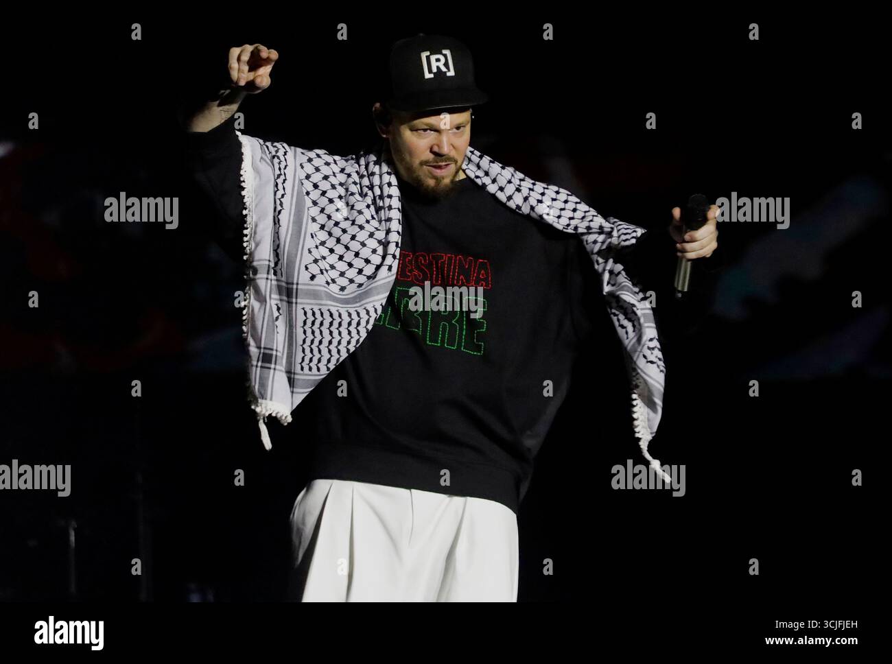 Mexico City, Mexico. 06th Sep, 2025. Puerto Rican rapper Residente ...