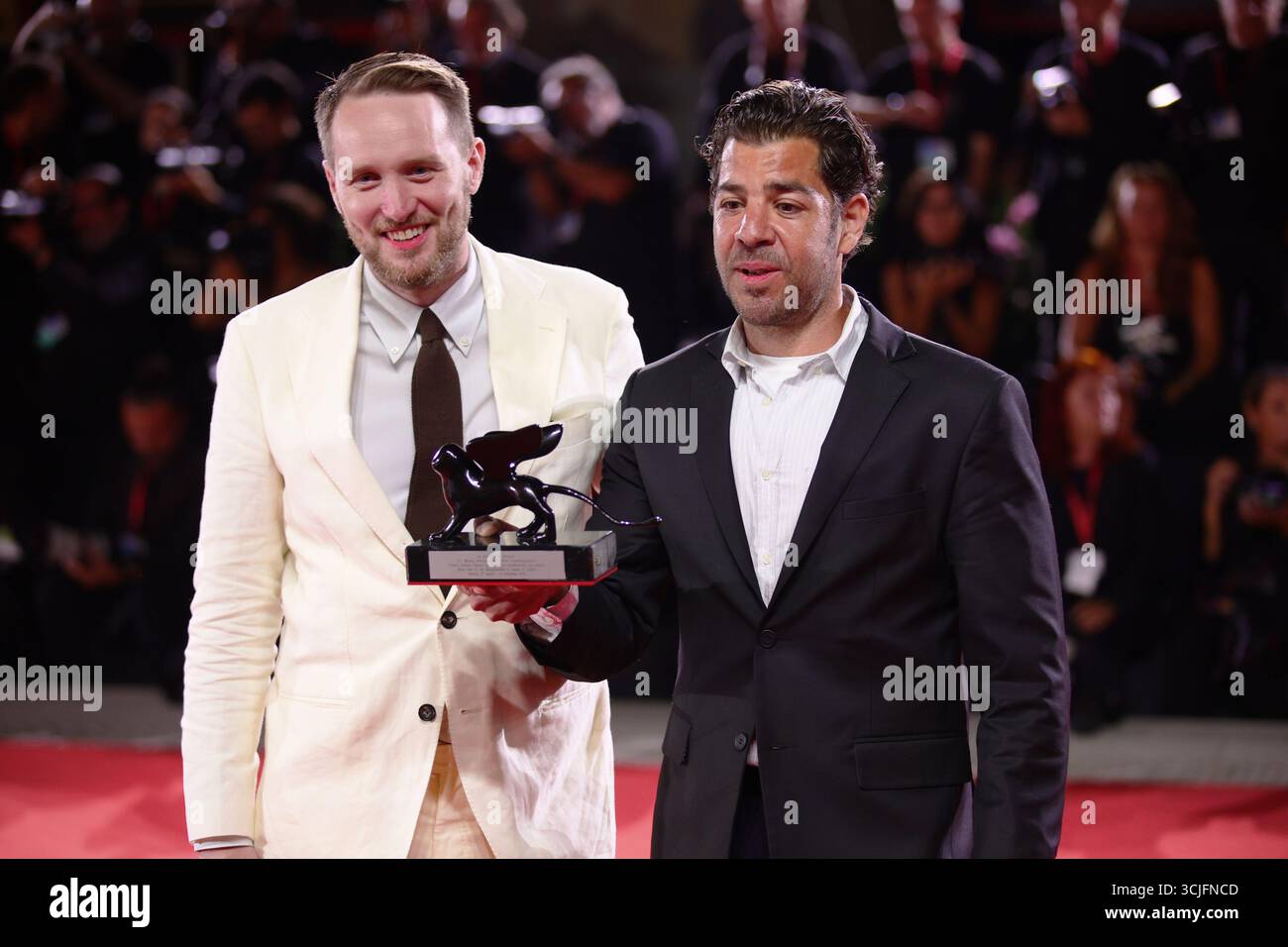 James A. Smith and Joe Beshenkovsky hold the Venice Classics Best ...