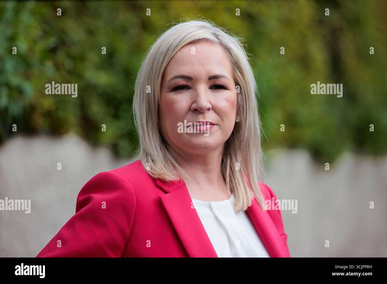 First Minister Michelle O'Neill during an interview with the PA news ...