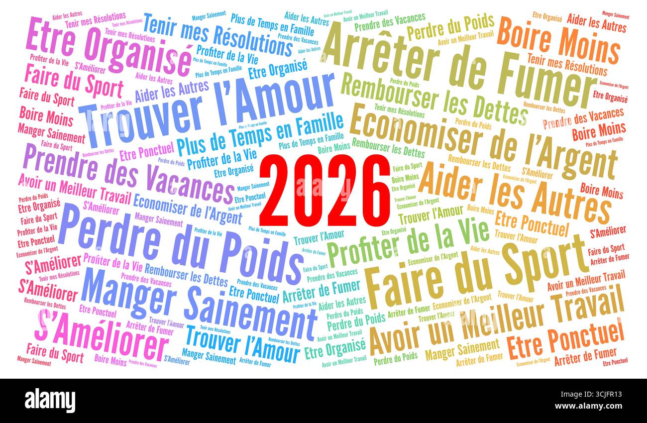 Concept 2026 goals in hi-res stock photography and images - Alamy