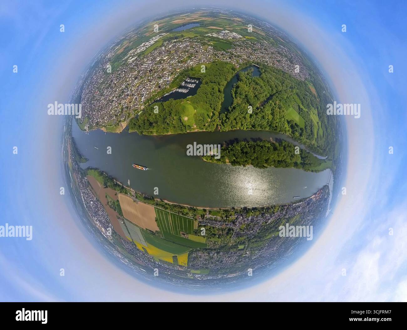 Oxbow map hi-res stock photography and images - Alamy