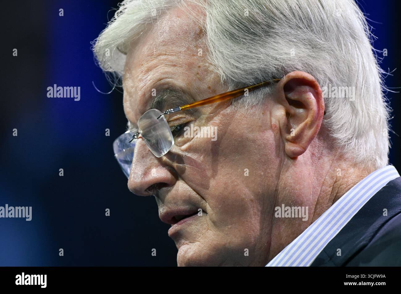 French former Prime Minister and member of Les Republicains Michel ...