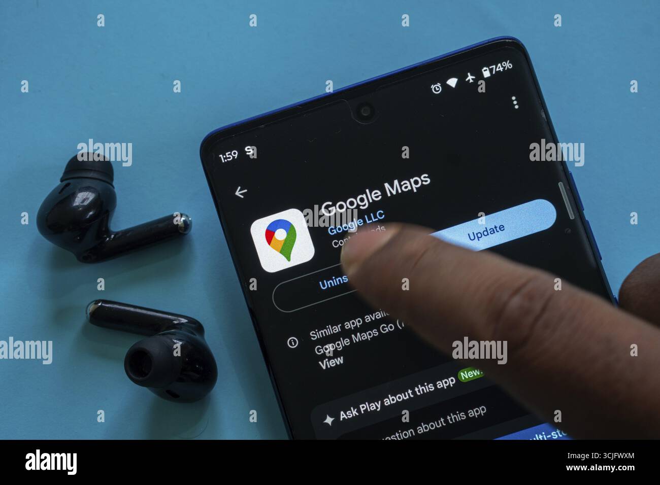 Hand coloured maps hi-res stock photography and images - Alamy