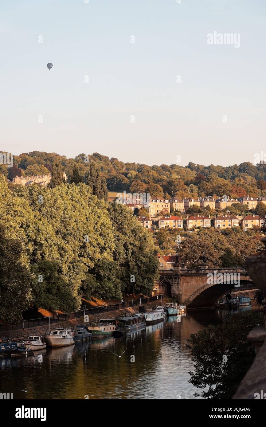 Stunning Golden hour in and around Bath Stock Photo - Alamy