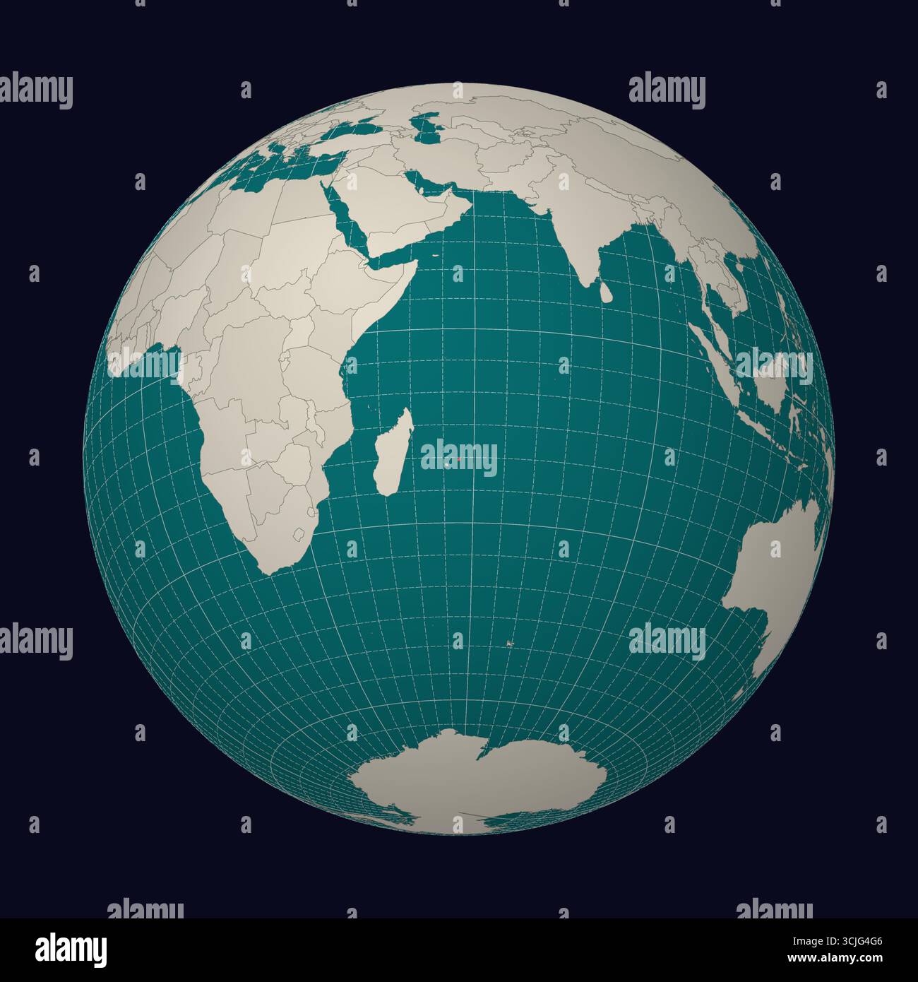 On the indian ocean island of mauritius Stock Vector Images - Alamy