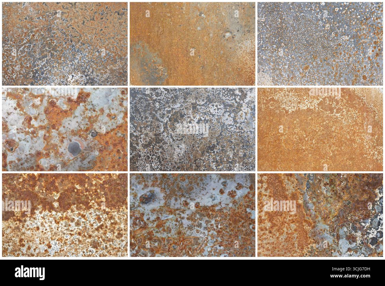 Rust iron pattern Cut Out Stock Images & Pictures - Alamy