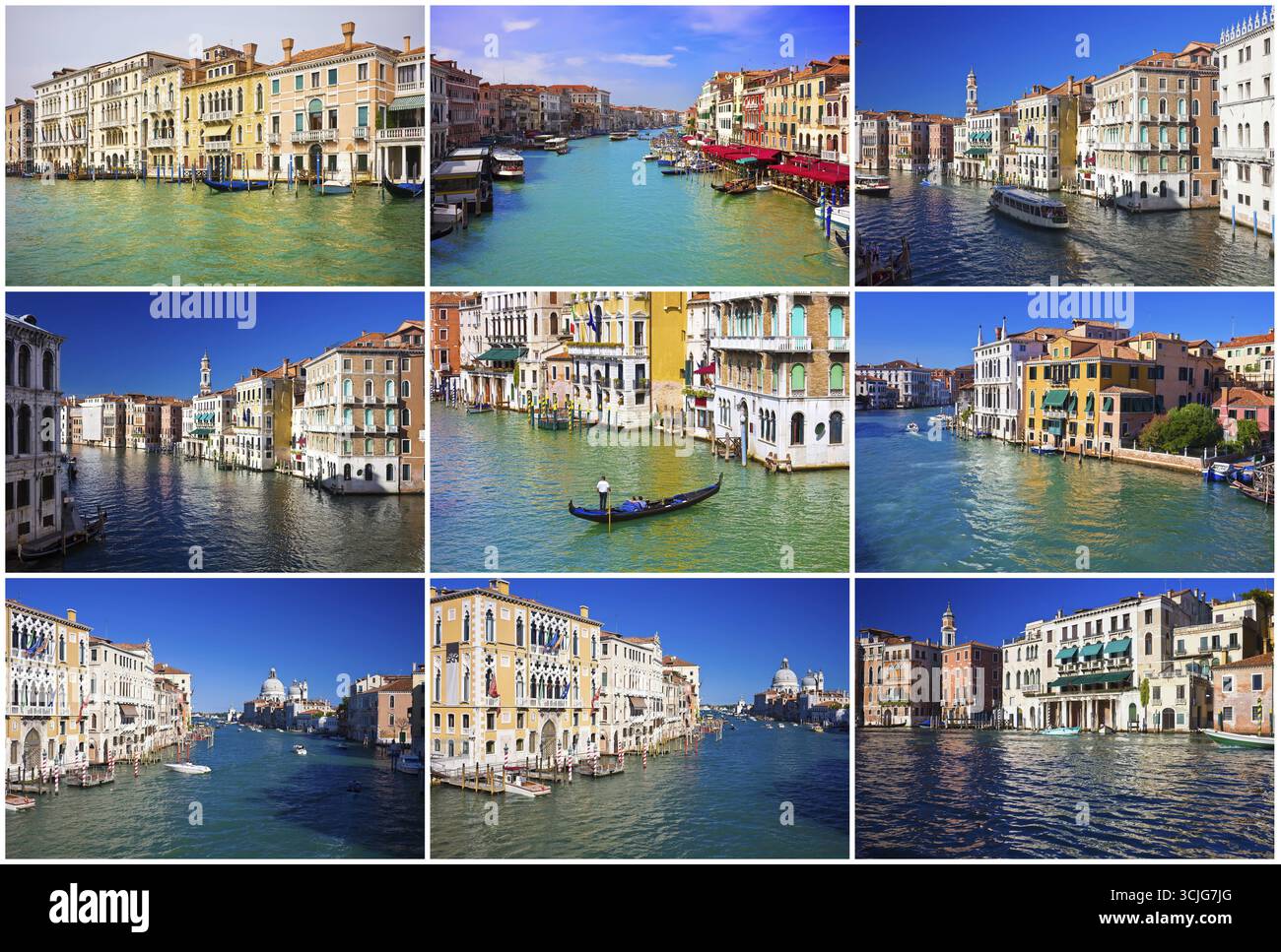 Beautiful canal town Cut Out Stock Images & Pictures - Alamy