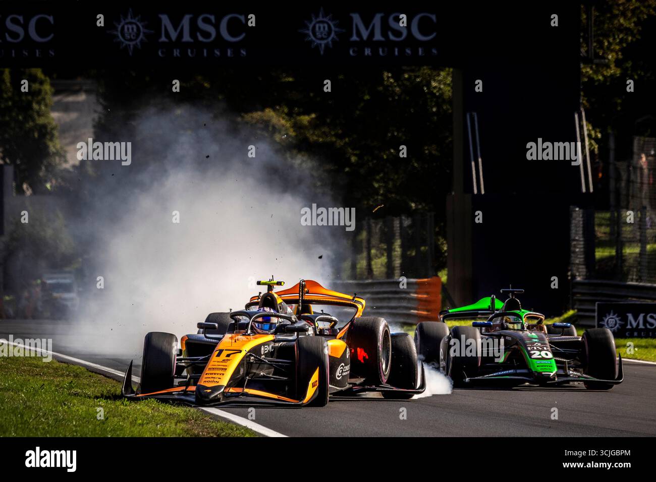 17 DUNNE Alex (irl), Rodin Motorsport, Dallara F2 2024, action, 20 ...