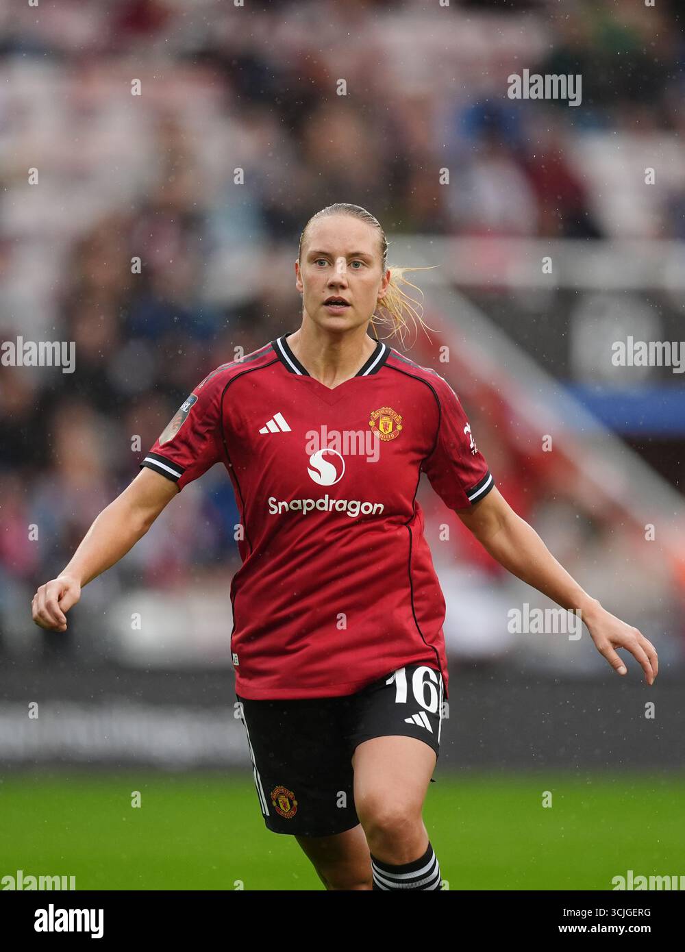 Manchester United's Lisa Naalsund during the Barclays Women's Super ...