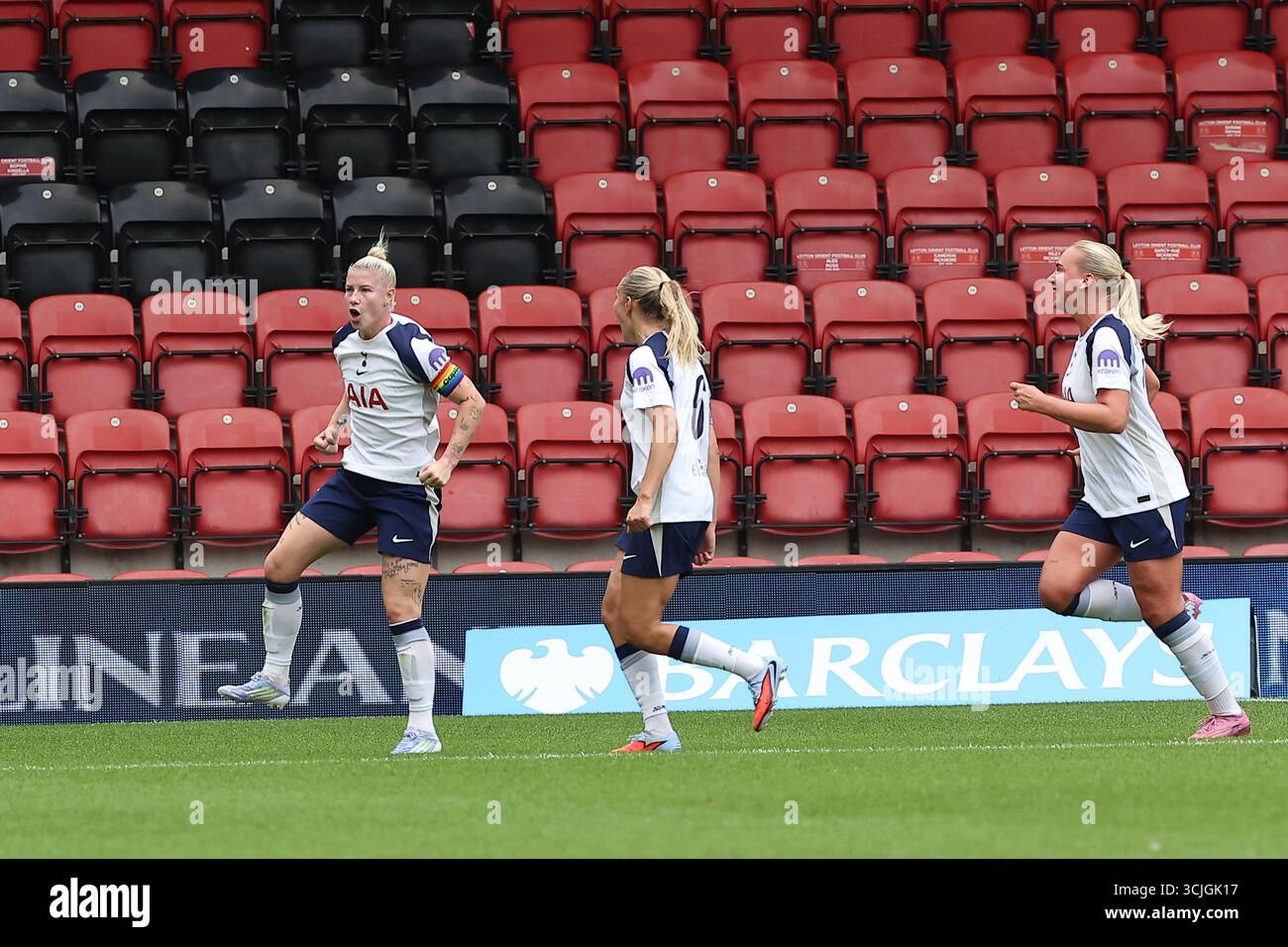 7th September 2025; Brisbane Road, London, England; Womens Super League ...