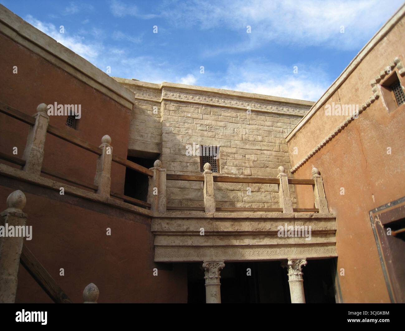 Bedouin Settlement with Brick Architecture in Ait Benhaddou, Morocco ...