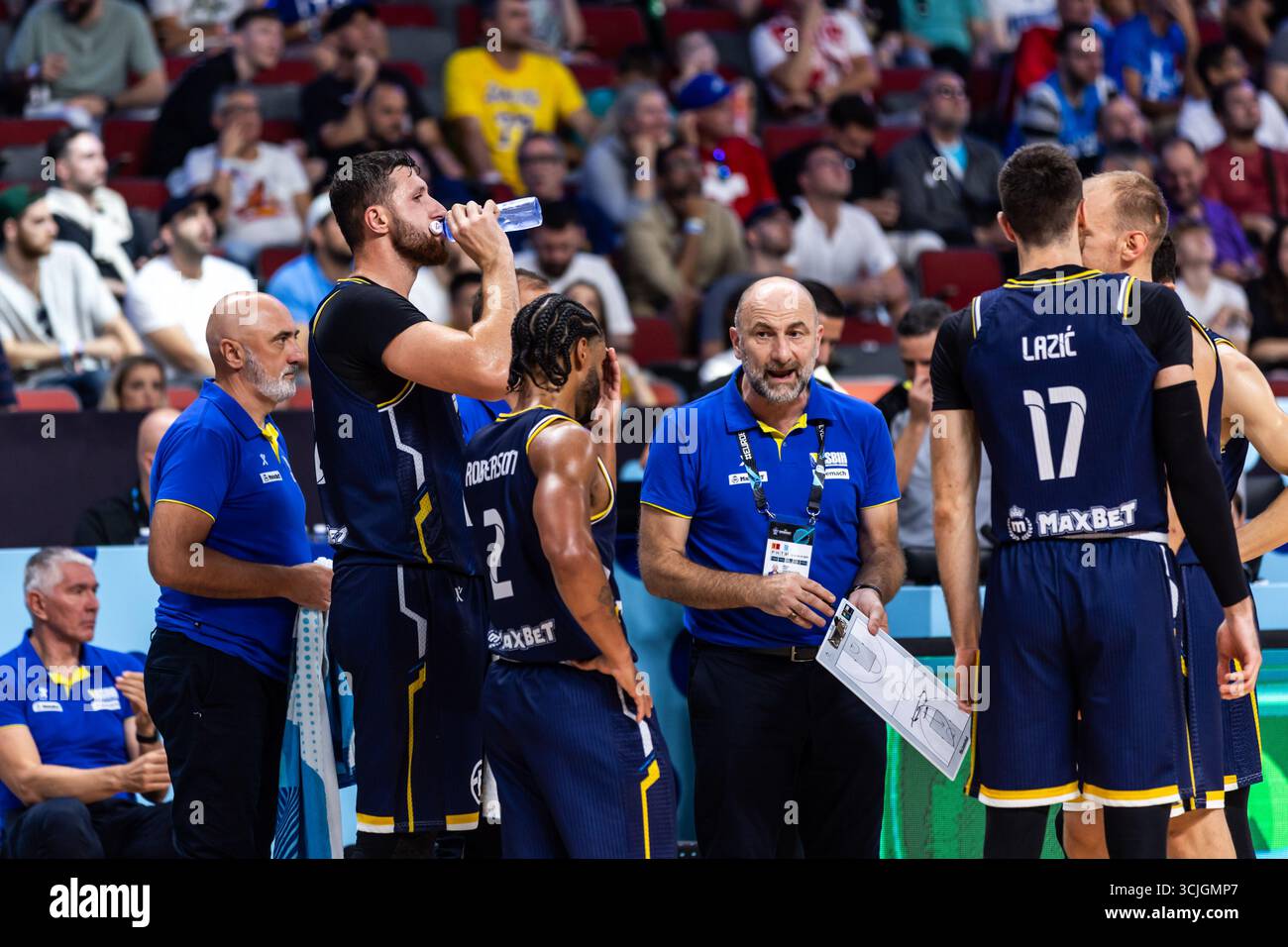 07.09.2025, Riga Arena, Riga, FIN, Eurobasket 205, Basketball ...