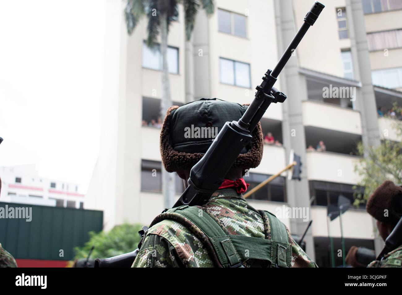 Soldier with Galil rifle, Armed military with Galil gun, Armed forces ...