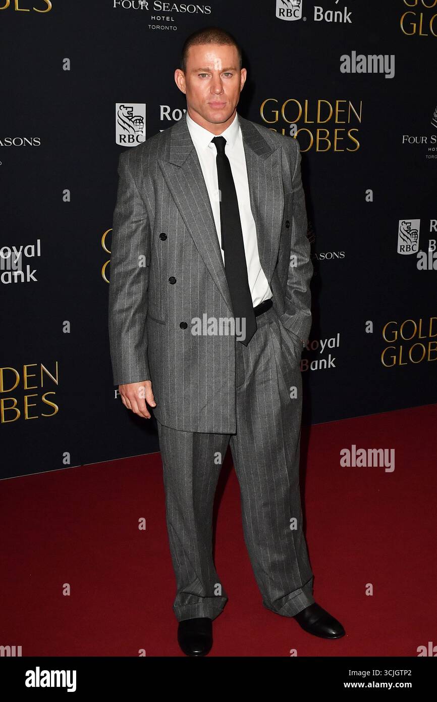 Channing Tatum attends "The Road to the Golden Globes Party at TIFF" at ...