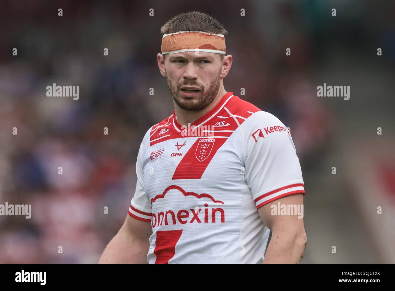 James Batchelor of Hull KR during the Betfred Super League Round 25 ...