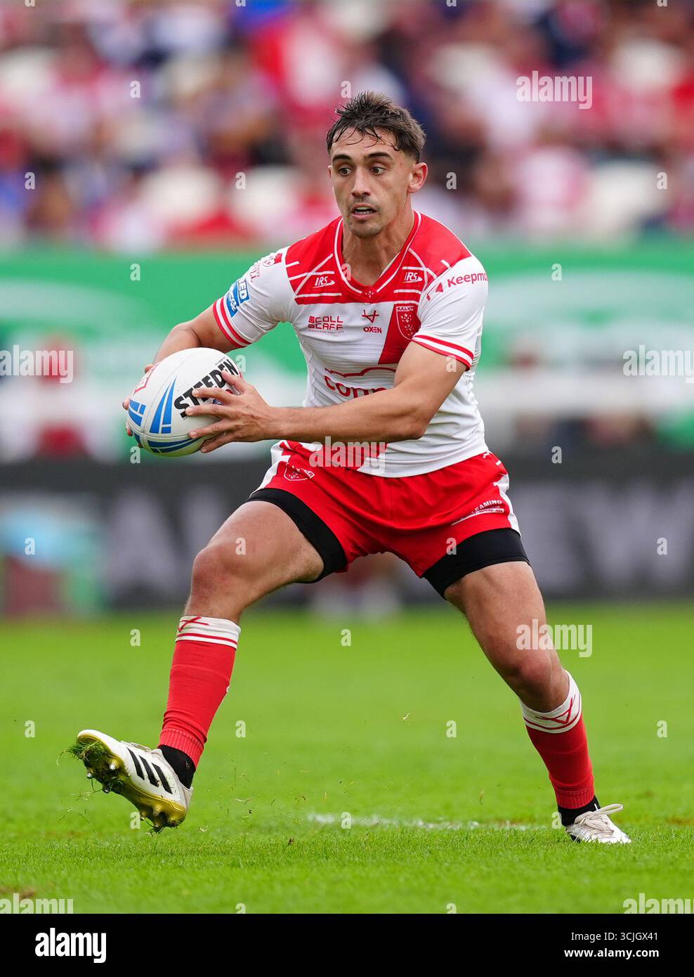 Hull KR's Arthur Mourgue during the Betfred Super League match at the ...
