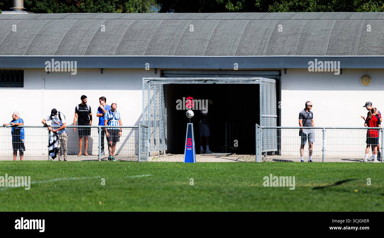 Stade Stijovic in action during French Women's Second Division Football ...